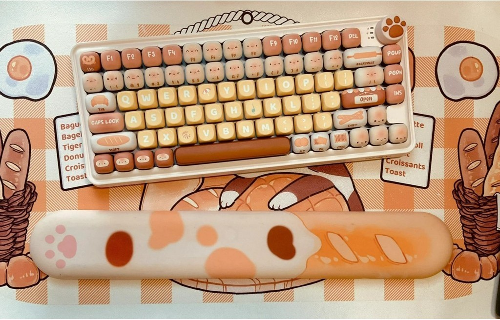 Bread Paradise Keycap MOG Profile 139 Keys PBT Five-sided Dye ...