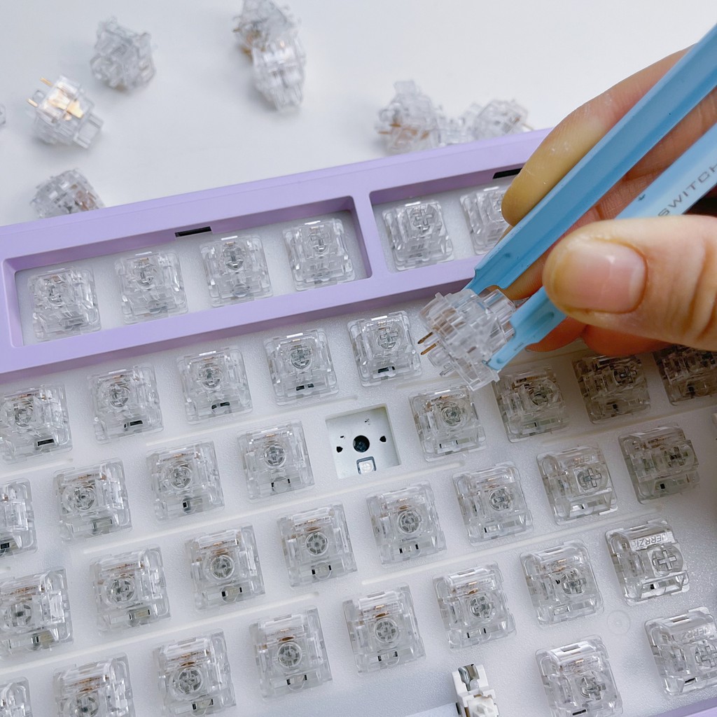 Salt Ice Switch Crystal Fully Transparent Linear Switch Factory ...