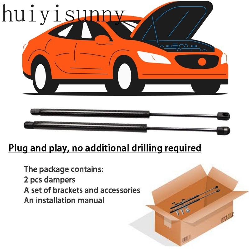HYS Modify Hood Struts for Honda BRV BR-V DG3 2022 2023 2024 Front ...