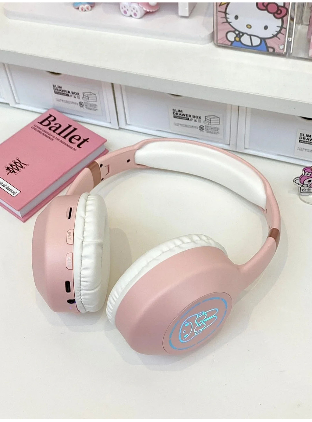 Cinnamoroll Wireless Bluetooth 5.2 Headphones With RGB Breathe Light ...