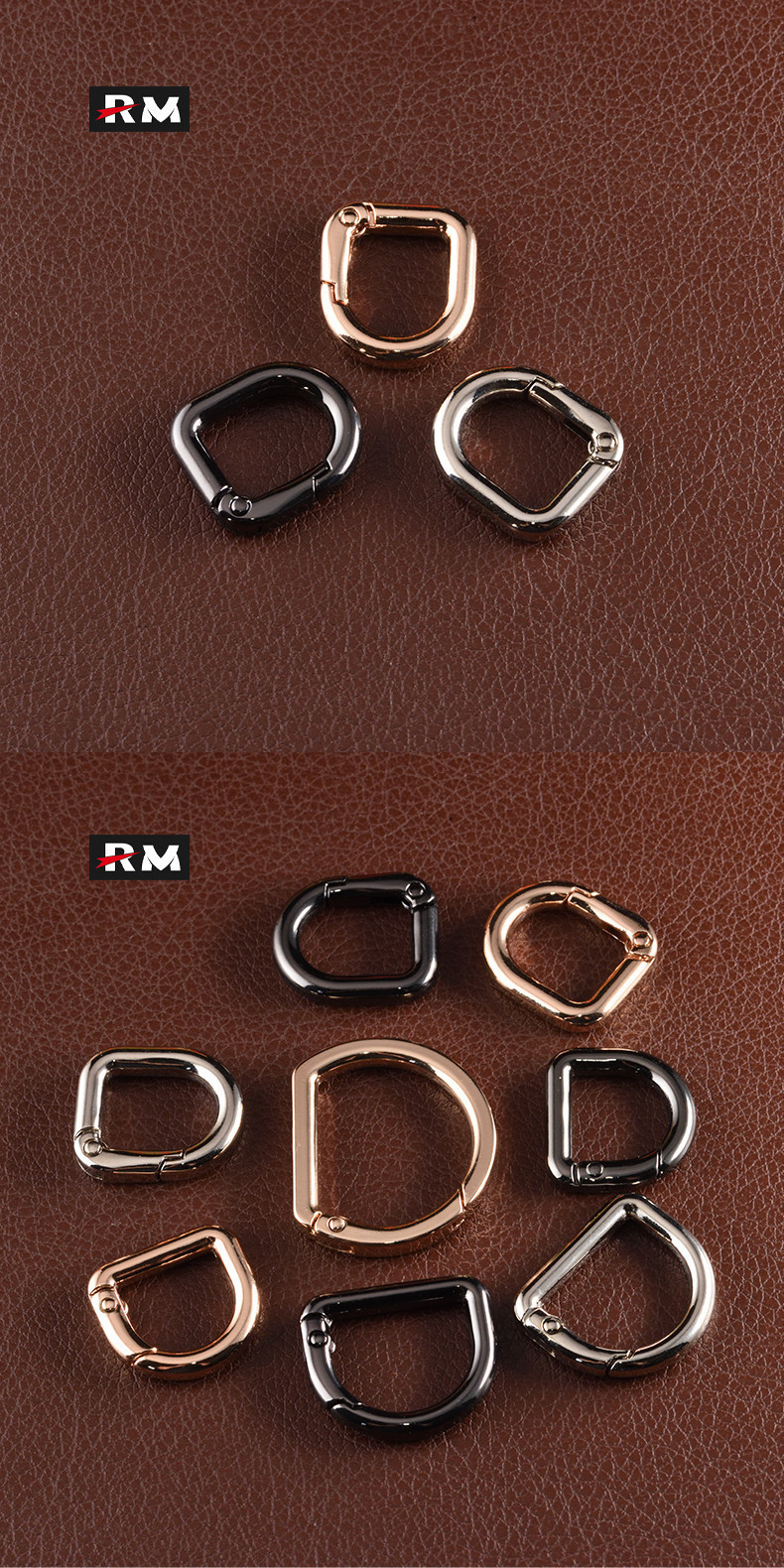 [No Stitching]D-Shaped Spring Ring For Bags 19bag Handbag Crossbody ...