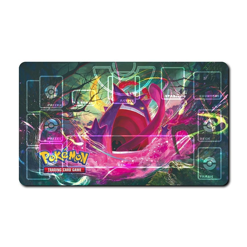 Pokémon Trading Card Game Playmat - PTCG Mat Featuring Pokémon Arceus and the Starter Pokémon ...