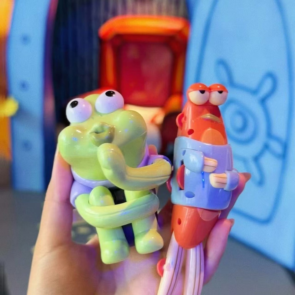 2025 Residents of Bikini Bottom Toy Creative SpongeBob Clockwork Toys ...