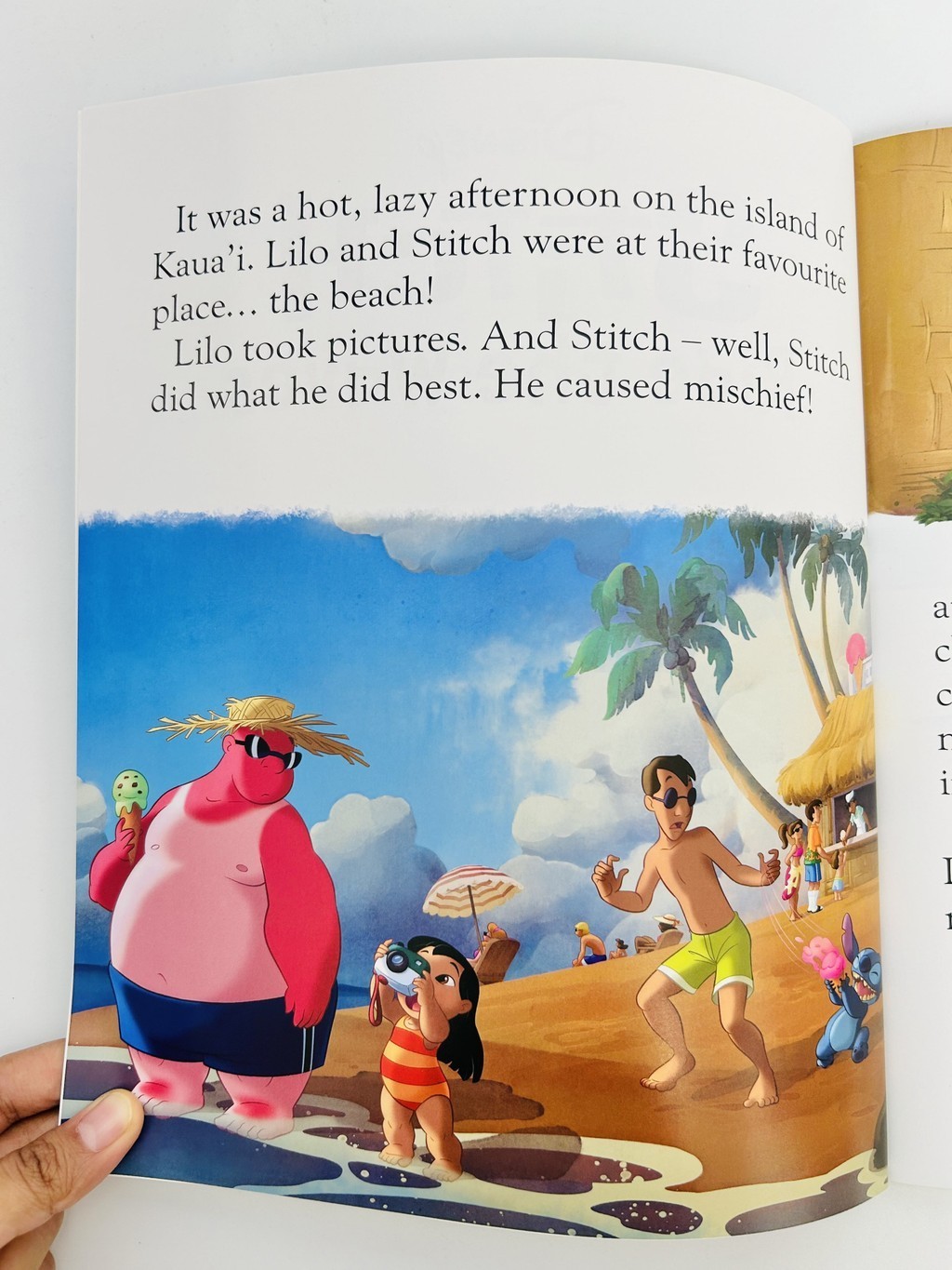 Disney Stitch Ride The Waves Picture Story Book For Kids Easy To Read ...