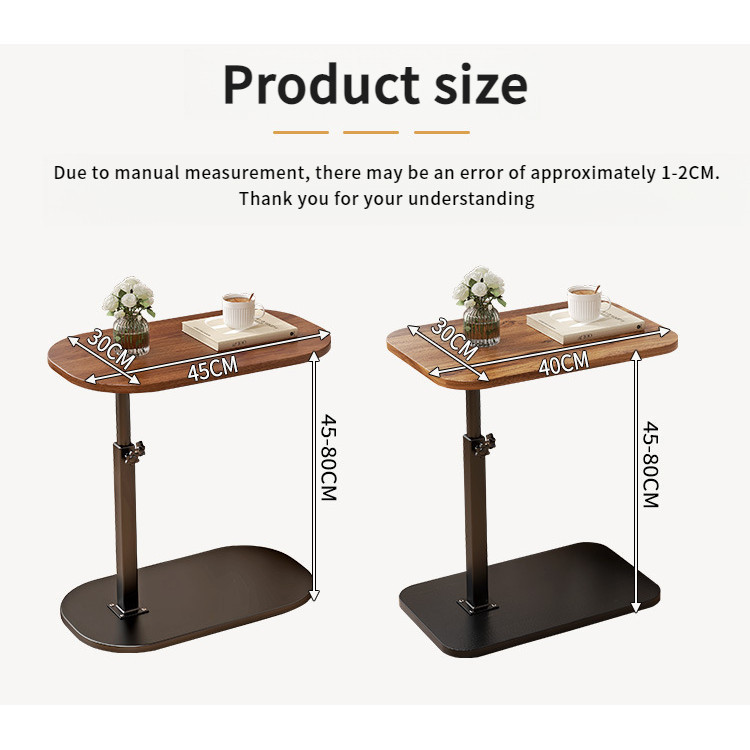 🔥SG STOCK Side table living room coffee table adjustable bedside table ...