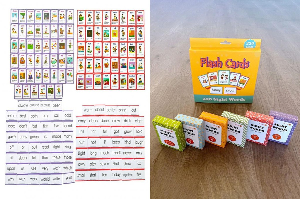 Early Education Cards Kindergarten Learning Cards Abc English Sight ...