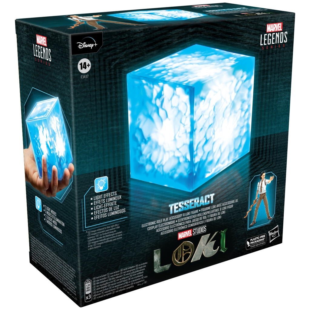 Marvel Legends Tesseract Electronic Role Play Accessory with Light FX ...