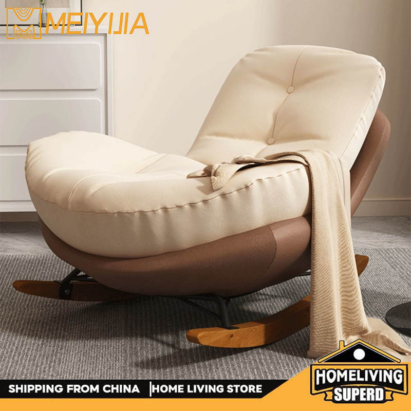 Penguin Rocking Sofa Lounge Chair Lazy Sofa, Living Room Balcony Indoor ...