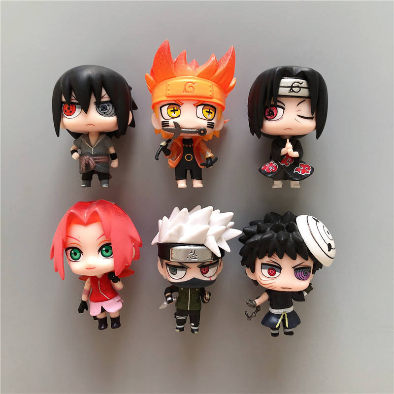 Japanese Naruto Refrigerator Magnet Figure Q Version Mosquito-repellent ...