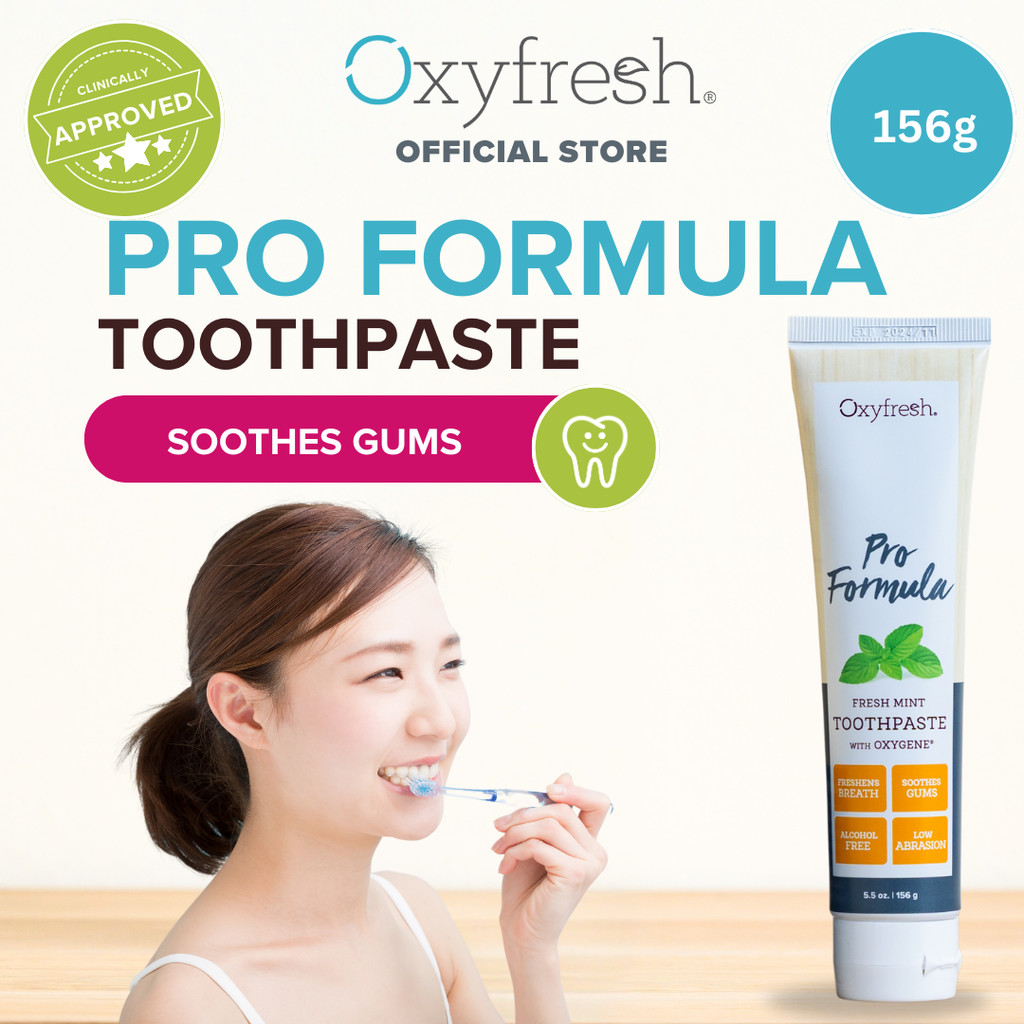 Oxyfresh Pro Formula Toothpaste - Fights Plaque, Periodontal Disease ...