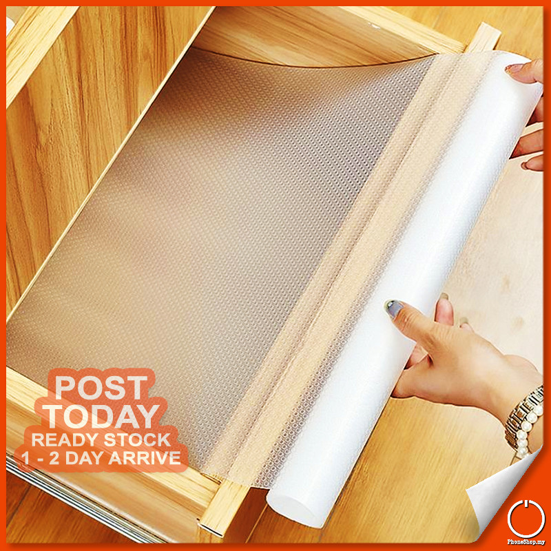 REUSABLE EVA Waterproof Mat Non-Slip Cuttable Table Wardrobe Shelf ...