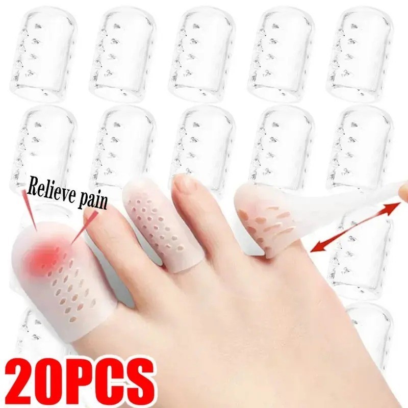 10/20pcs Finger Toe Protector - Pain Relief Preventing Blisters Corns ...