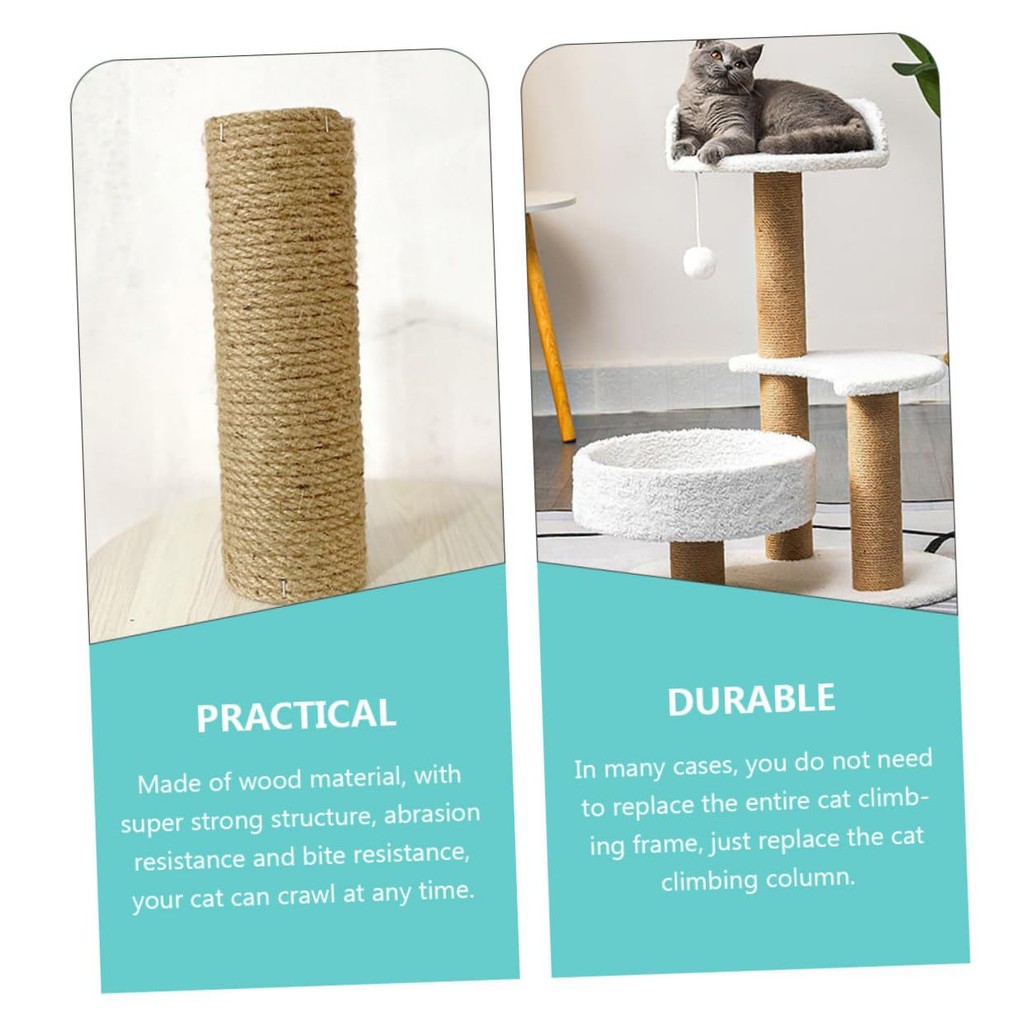 [48H Shipping] Scratching Pole Cat Climbing Frame Homemade diy Cat Tree ...