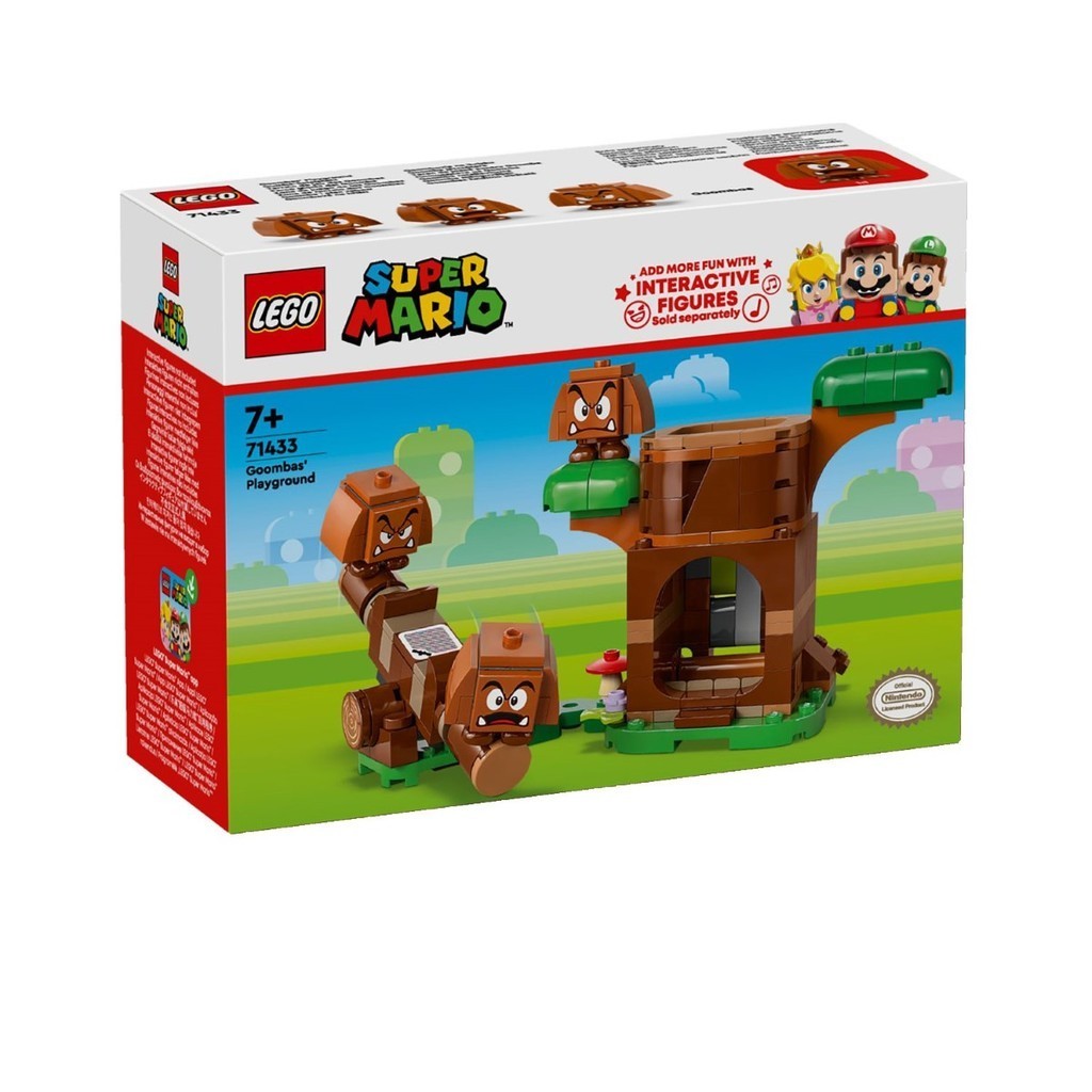 LEGO 71433 Super Mario Goombas' Playground Building Toy Set (173 pieces ...