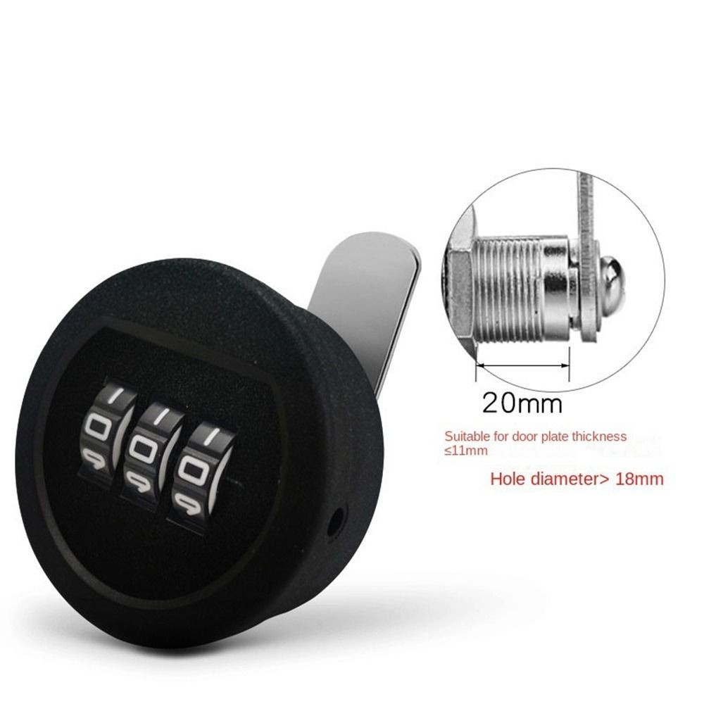 HDB Condo Mailbox Lock Mechanical Mail Letter Box Keyless Cabinet 3 ...