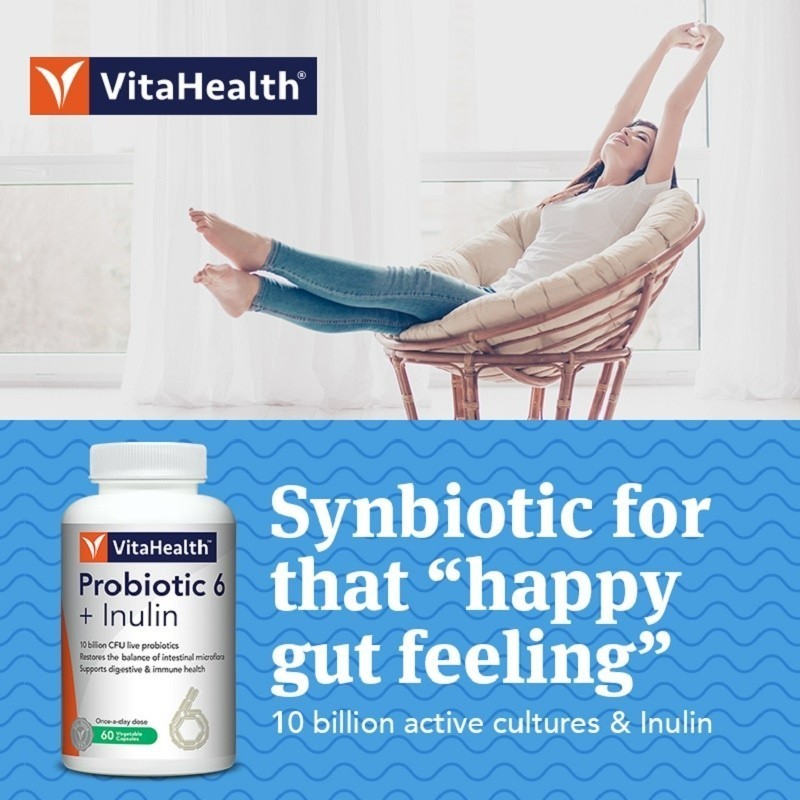 Probiotic 6+Inulin [EXP 03-2026] - 10 billion CFU probiotics, Digestion ...