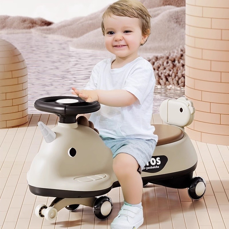 Kids Car Childrens Twisting Car Anti Slip Swing Adult Seat Anti Roll ...