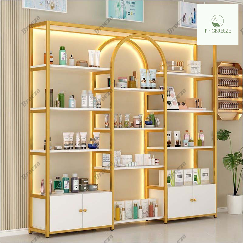 B·Z Display Cabinet Nail Art Display Cabinet Product Shelf Beauty Salon ...