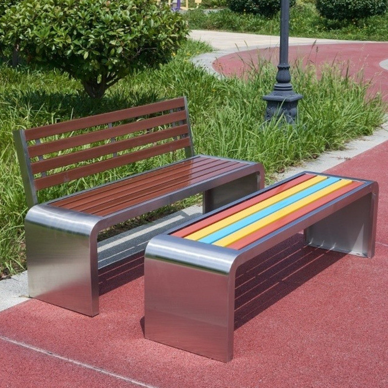 Stainless Benches Chairs Steel Chairs Parks Outdoor Benches Courtyards ...