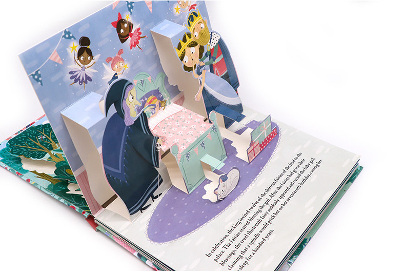 The Fairy Tale Pop-Up Book Collection English 3D Pop Up Bedtime ...