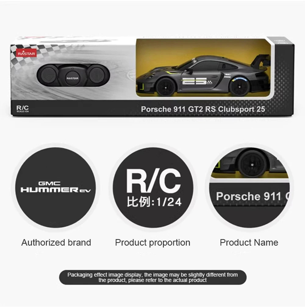 RC Racing Car RASTAR Starlight Porsche 911 Electric Remote Control ...