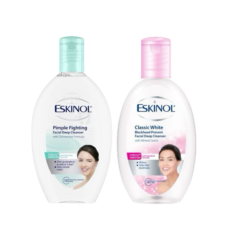 SSU ESKINOL Deep Cleanser Classic White and Pimple Fighting 225ml ...