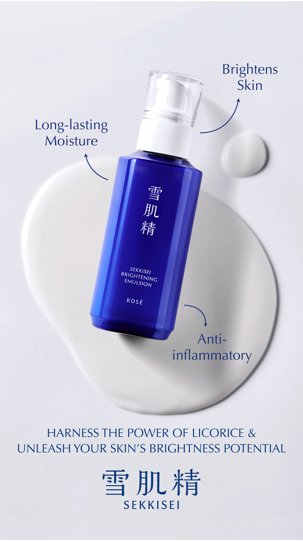 Kose Sekkisei Brightening Emulsion 140ml | Shopee Singapore