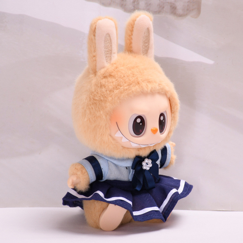 [Clothes only] Labubu v2 sitting party labubu pendant couple uniform ...