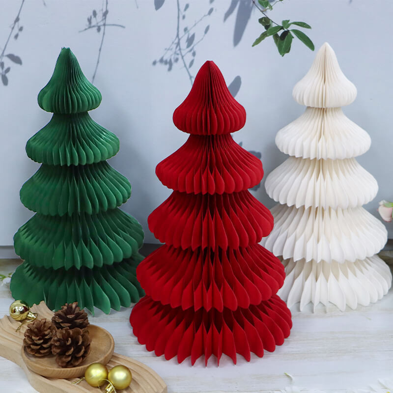 Paper Christmas tree, environmentally friendly and biodegradable ...