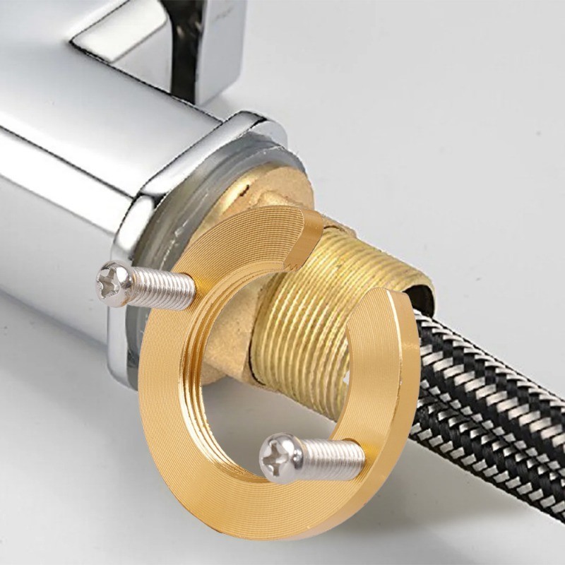 1/2 Set Faucet Anti-Loosening Nut Fasteners - C Type Tap Faucet Nut Cap ...