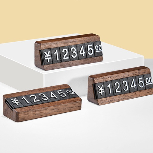 In stock, customizable [price tag] solid wood products, price tag, pop ...