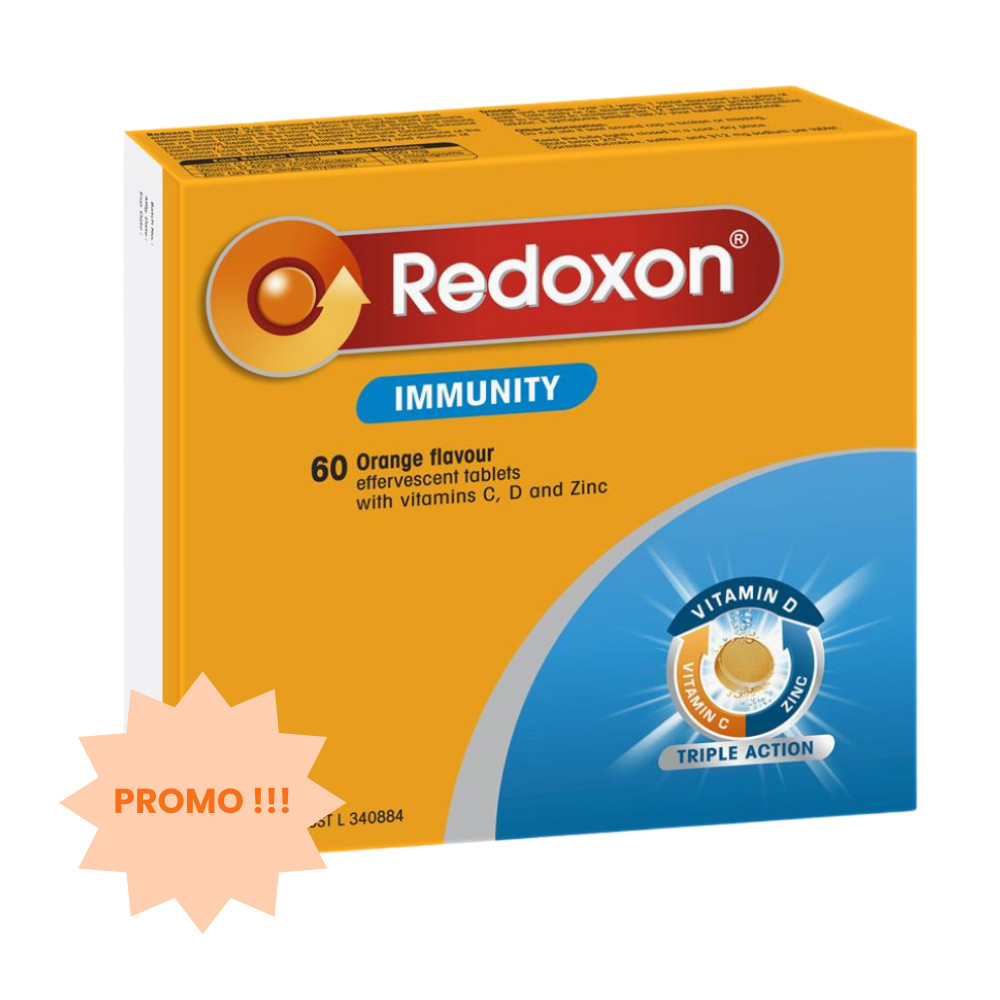 [Cheapest] Redoxon Immunity Triple Action Orange Effervescent 60 Tabs ...