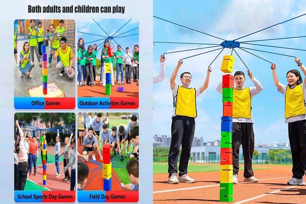 /LO/ Group Challenge Game Fun Team Building Games for Parties Outdoor ...