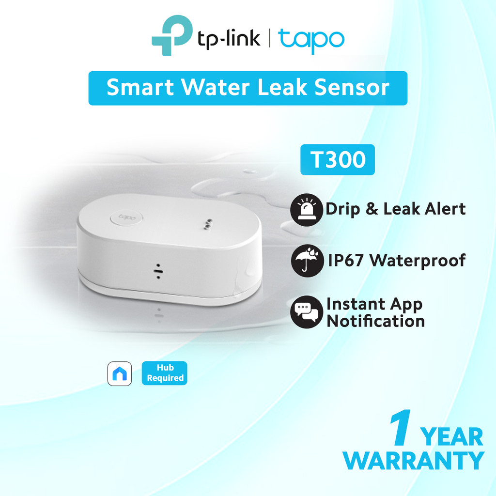TP-Link Smart Flood Sensor Water Leakage Detector Flood Overflow Alert ...
