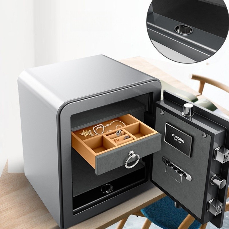 Safe Box Digital Lock Home Anti Theft WIFI Wireless 3C Authentication ...