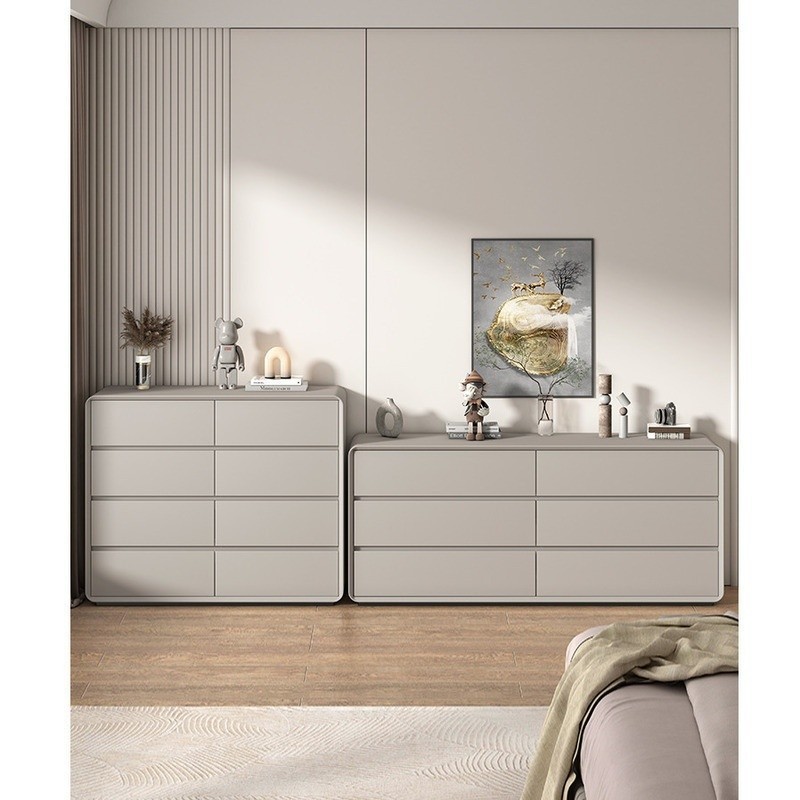 Simplicity Solid Wood Storage Cabinet Household Multifunctional Drawer ...