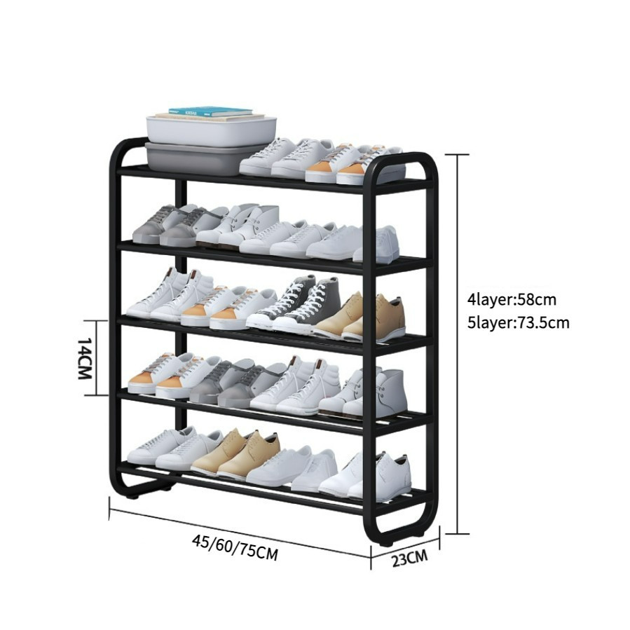 🔥（SG STOCK）Shoe rack outdoor shoe rack waterproof plastic shoe rack ...
