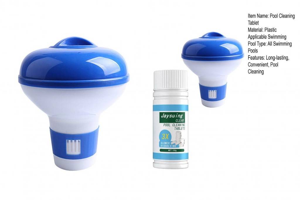 greatdream| Pool Water Treatment Tablets Pool Cleaning Tablets 100g ...
