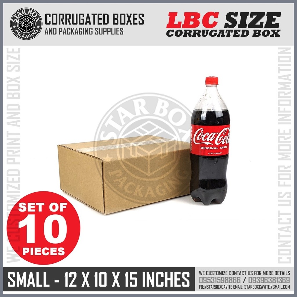 ∏ Starbox Small LBC Express Sizes Corrugated Cargo Shipping Boxes ...