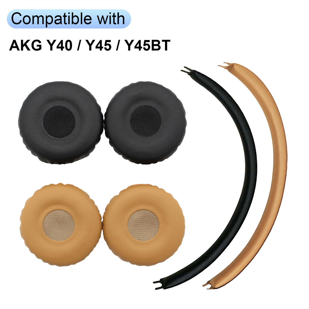 Ear Pads Headband Cushions Compatible With AKG Y40 Y45 Y45BT Headphones ...