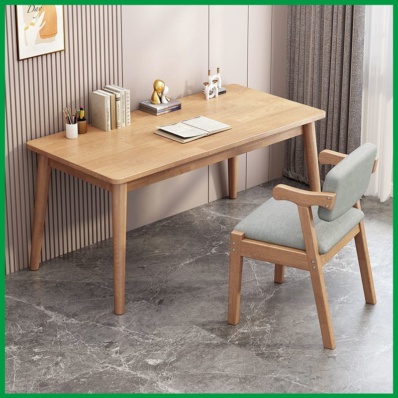 Study Table New Solid Wood 140cm Double Computer Table Study Room ...