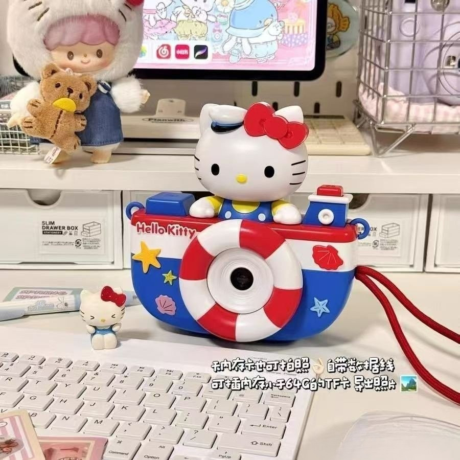 Spot Goods Hello Kitty Camera KFC Joint Name hello kitty Camera Student ...