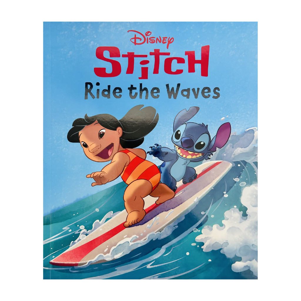Disney Stitch Ride The Waves Picture Story Book Easy To Read With ...