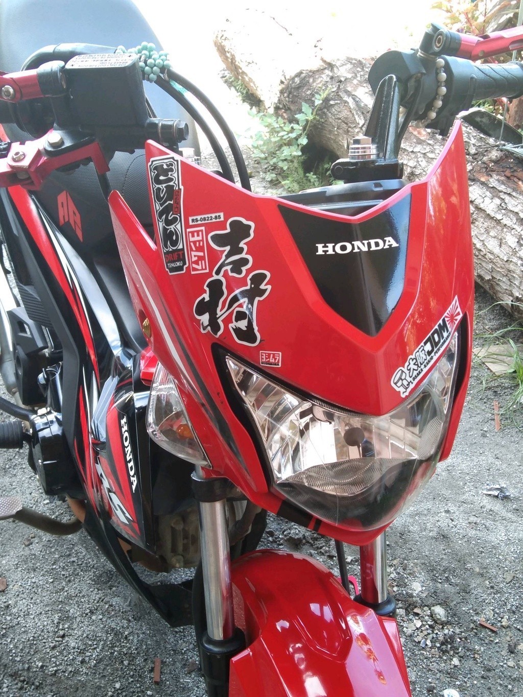 JDM Motorcycle Sticker Yoshimura Reflective Helmet Decal Osaka ...