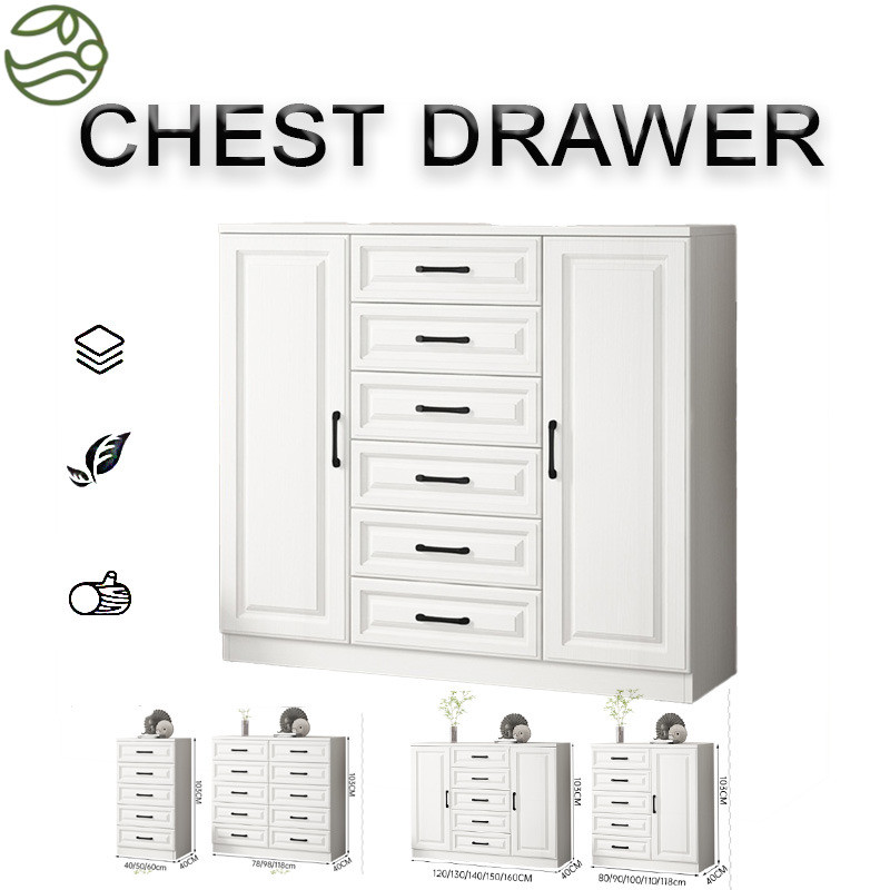 SAD Chest Drawer Cabinet Bedroom Locker Solid Wood Storage Drawer ...