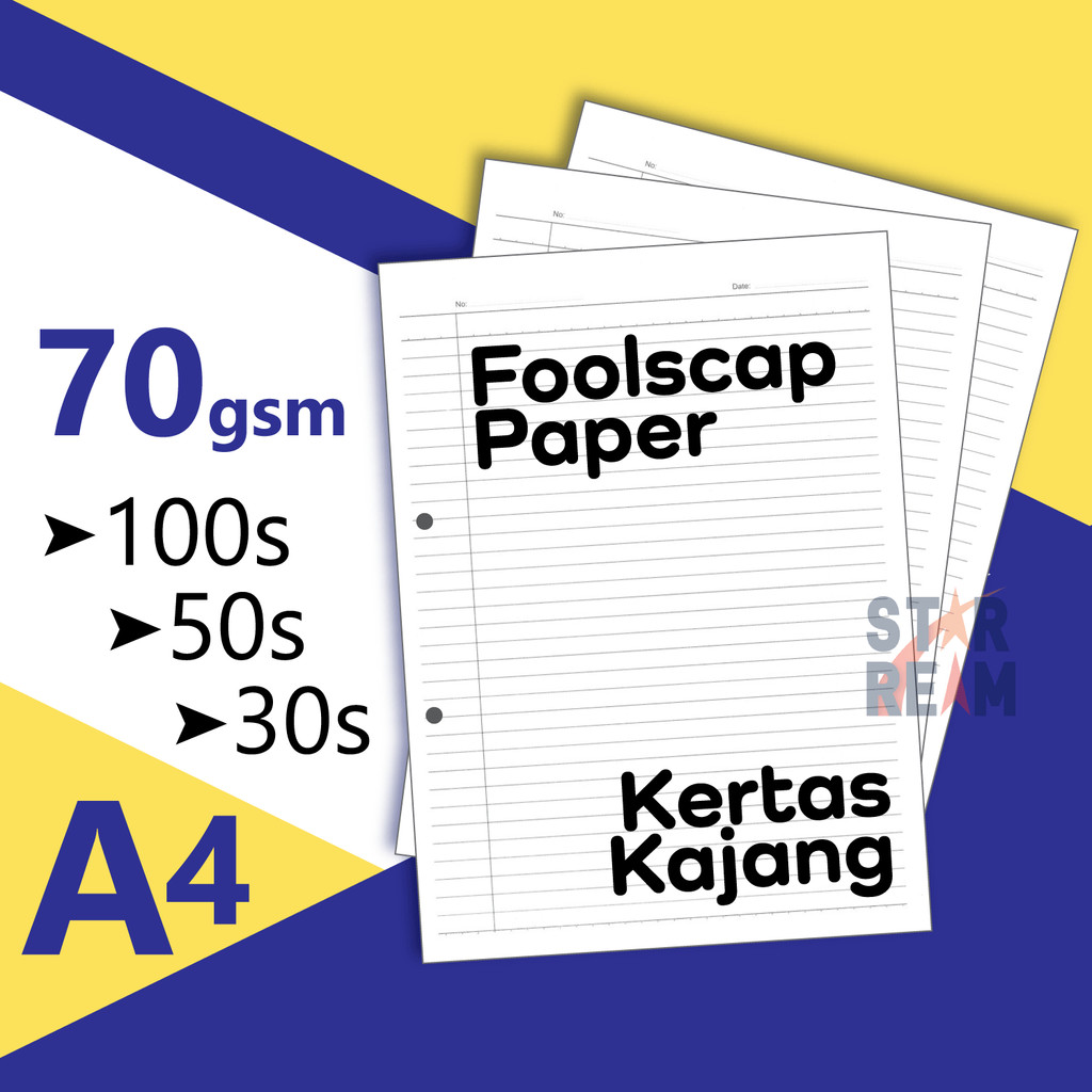 Buy Foolscap Paper Products At Sale Prices Online - May 2026 | Shopee ...