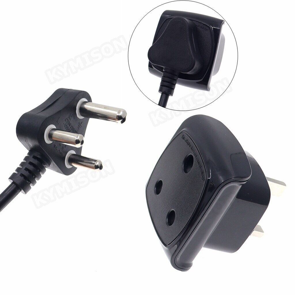 Large South African to UK Travel Adapter Electrical Plug Socket 13/16A ...