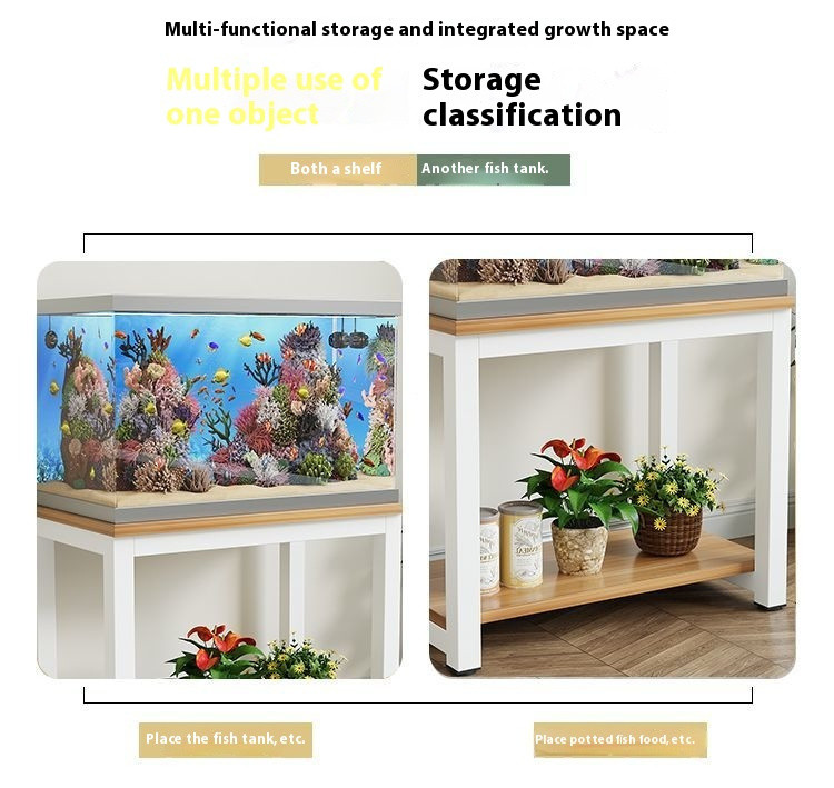 RainbowYIXIN High Quality Steel Wood Fish Tank Cabinet Stand Aquarium ...