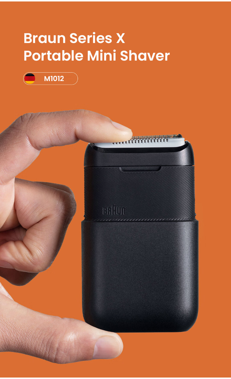 Braun X Series M1012 Mini Shaver Electric Shaver Men's Portable Mini ...