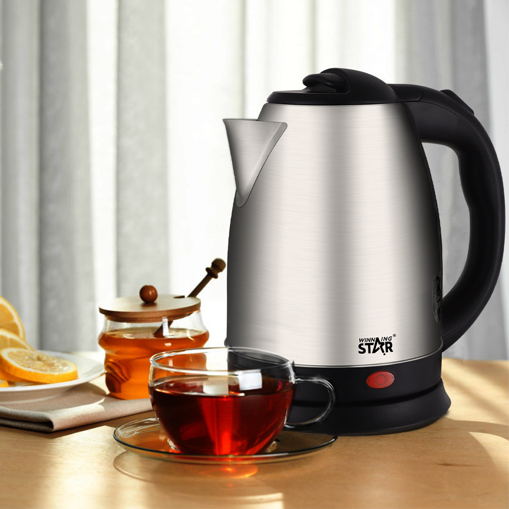 【SG Stock】1.8L Electric Kettle Household Large Capacity Stainless Steel ...